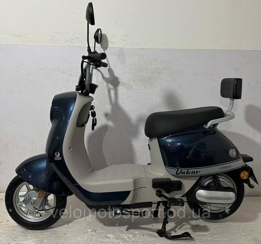 Новий Електромопед Corso Корсо Dakar 500W, акумулятор 60V/20Ah